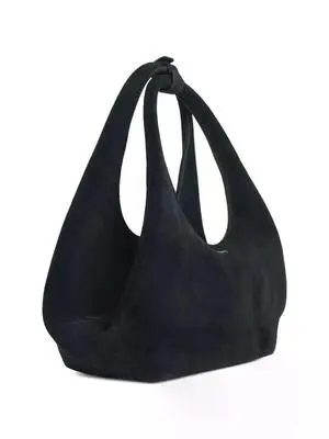 Coperni Mini Folded Leather Tote Bag - Black