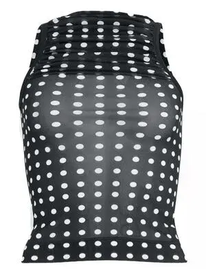 Patou Polka-dot Top