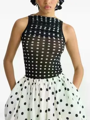 Patou Polka-dot Top
