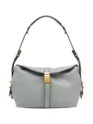 Pinko Saddle Leather Shoulder Bag
