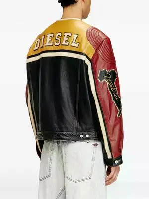 DIESEL® L-coug-20th Leather Jacket