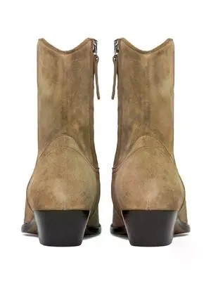 BUTTERO® Flee Pointed-toe Zip Boots