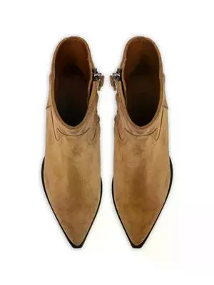 BUTTERO® Flee Pointed-toe Zip Boots