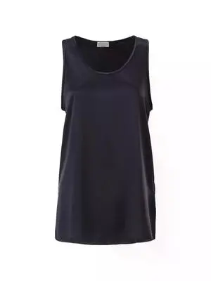 Brunello Cucinelli Sleeveless Blouse - Blue