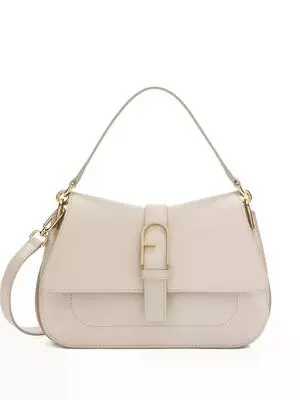 Furla M Flow Buckle Tote Bag - Neutrals