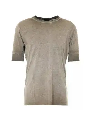 THOM KROM Distressed Crewneck T-shirt