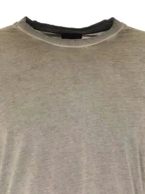 THOM KROM Distressed Crewneck T-shirt