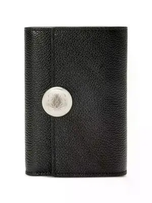 Loewe Small Tri-fold Anagram Leather Wallet - Black