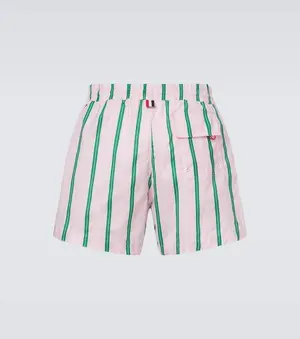 Thom Browne Striped Swim Trunks