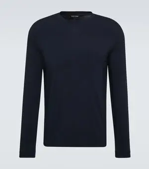 Giorgio Armani Jersey T-shirt - Blue