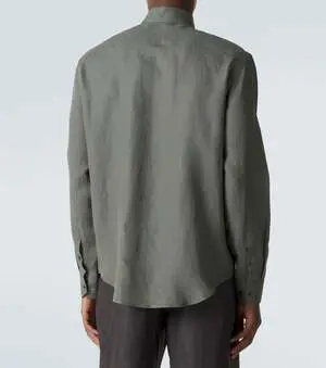 Giorgio Armani Linen Shirt - Green