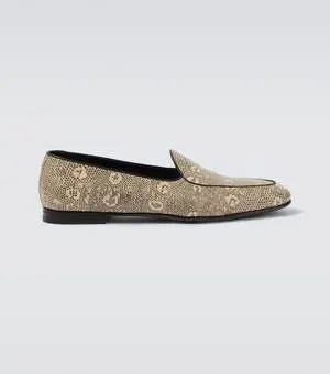 Manolo Blahnik Logo Shoes For Men