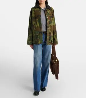 FRAME The Collegiate Wide-leg Jeans In Brine New Fray - Blue
