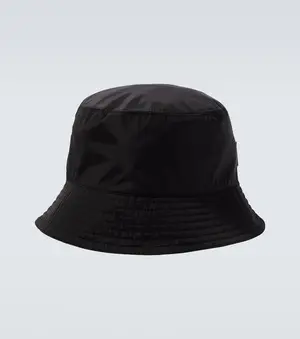 Saint Laurent Logo Bucket Hat - Black