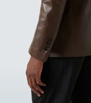 TOM FORD Leather Blazer