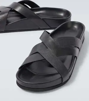 TOM FORD Leather Slides