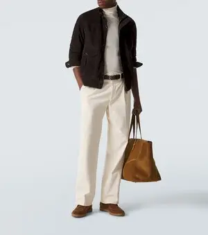 Brioni Suede Desert Boots - Brown