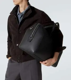 Brioni Leather Duffle Bag