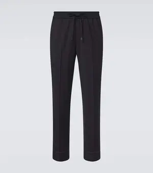 Brioni Straight Leg Pants For Men