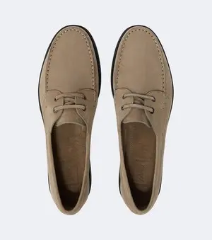 Brioni Leather Derby Shoes - Grey