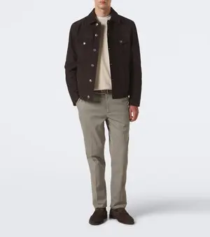 Brunello Cucinelli Suede Jacket