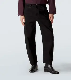 LEMAIRE Barrel-leg Jeans - Black