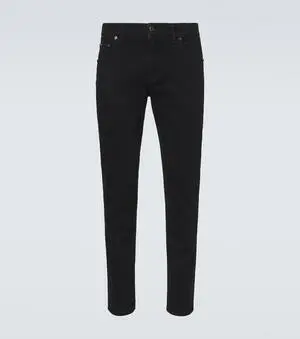 Dolce & Gabbana Slim Fit Jeans - Black