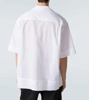 Simone Rocha Ruffled Cotton Poplin Shirt