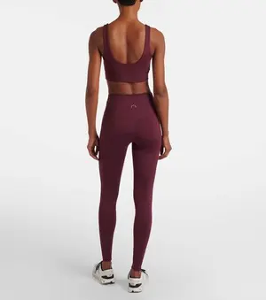 Varley High-rise Leggings - Burgundy