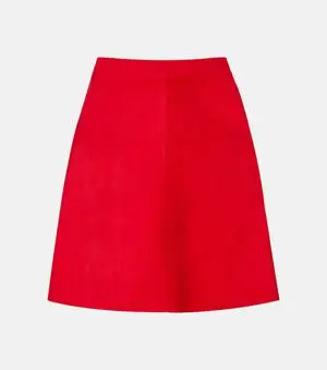 Stouls Lucie 22 Suede Miniskirt
