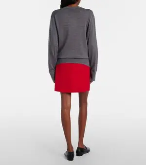 Stouls Lucie 22 Suede Miniskirt