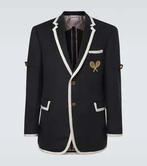 Men's Embroidered Blazers