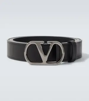 Valentino Garavani Textured Belts For Men