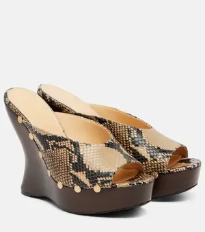 Magda Butrym Wedge Mules Clogs For Women