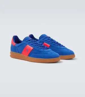 Polo Ralph Lauren Bedford Suede Lace-up Sneakers - Blue