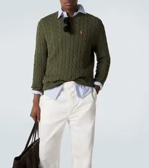 Polo Ralph Lauren Cable-knit Cotton Sweater