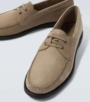 Brioni Leather Derby Shoes - Grey