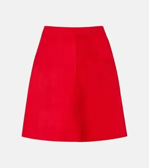 Stouls Lucie 22 Suede Miniskirt