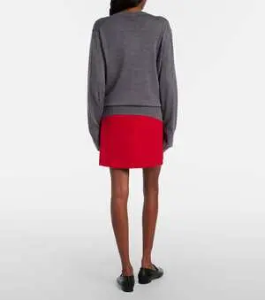 Stouls Lucie 22 Suede Miniskirt