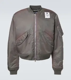 Acne Studios Cropped Bomber Jacket