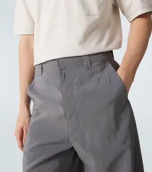 LEMAIRE Silk-blend Barrel-leg Trousers