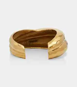 Saint Laurent Intertwined Cuff Bracelet