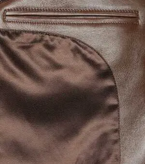 TOM FORD Leather Blazer