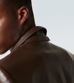 TOM FORD Leather Blazer