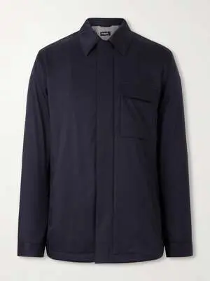 Kiton Padded Shell Overshirt