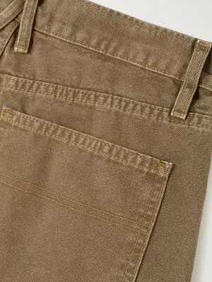 SLVRLAKE Tess Worker Barrel-leg Pants