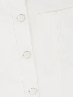 Loulou De Saison Rima Denim Jacket - Neutrals