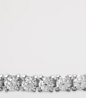 Cartier 18k White Gold And Diamond Essential Lines Bracelet