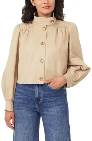Habitual Crop Swing Jacket