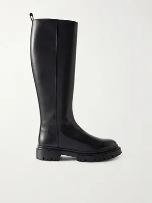 Staud Henry Leather Knee Boots